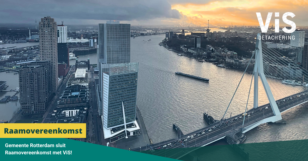 Gemeente Rotterdam sluit met ViS Raamovereenkomst | ViS Detachering